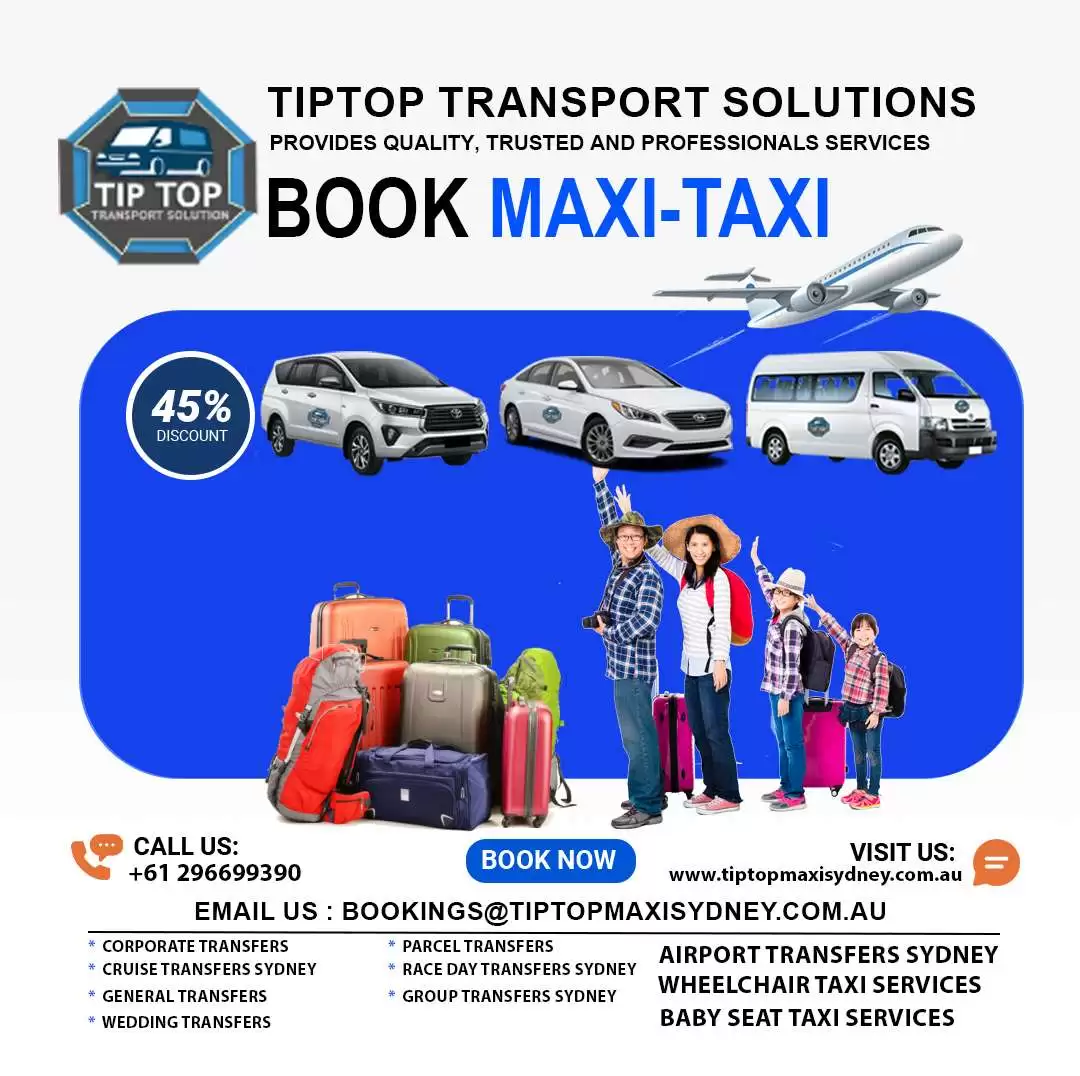 Maxi Taxi Sydney | Sydney Airport Transfers | GeeeWizzz